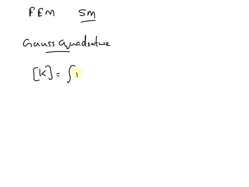Solved Use Finite Element Analysis 3 In The Finite Element Method 3602