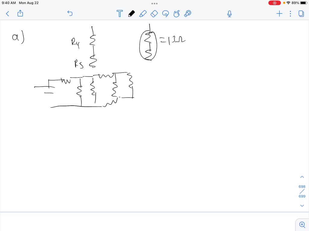 SOLVED: Could you explain more detailed and step by step Determine the resistance R for the ...