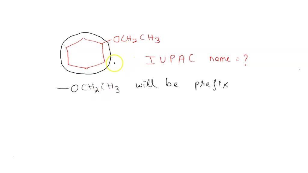 SOLVED: Name the following ether Be gure to answer ell perts Common name: cyclohexyl ethyl ether ...