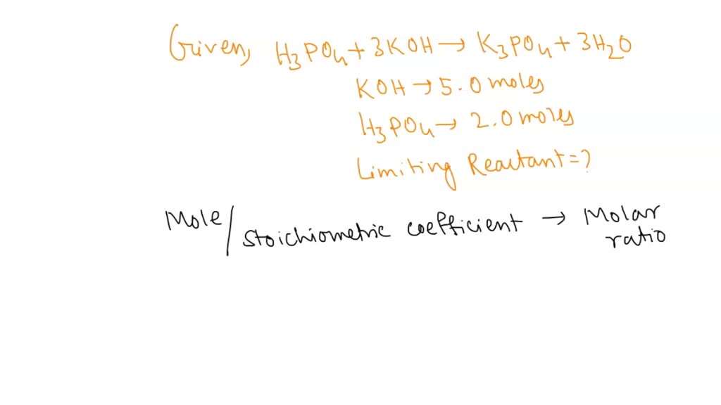 SOLVED: Potassium phosphate (K3PO4) can be prepared by reaction of ...