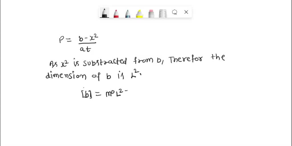 In the relation ,F=a+bx , where F is force, x is distance. Calculate ...
