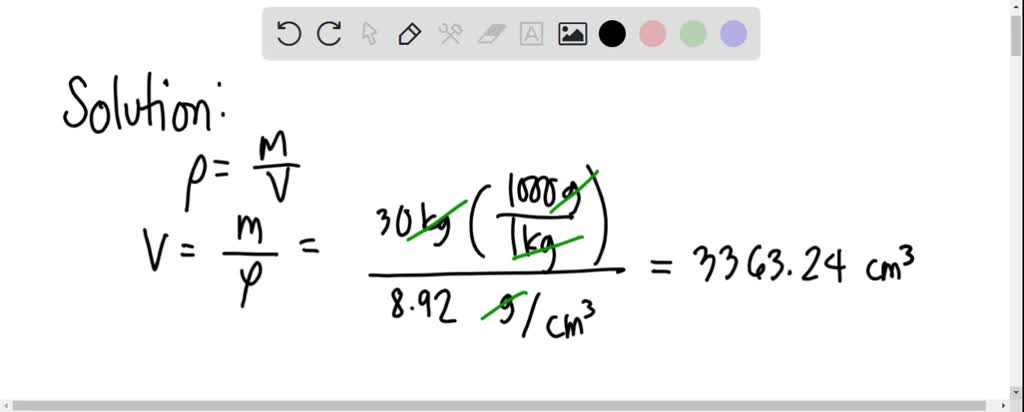 SOLVED: The density of copper metal is 8.92g/cm^3. A cube of copper has a mass of 46.00 ...