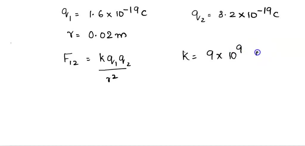 SOLVED: Problem shows two positively charged particles fixed in place on an x-axis. The charges ...