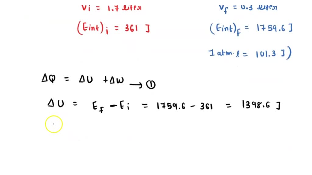 SOLVED: An ideal gas undergoes the thermodynamic cycle shown in the ...