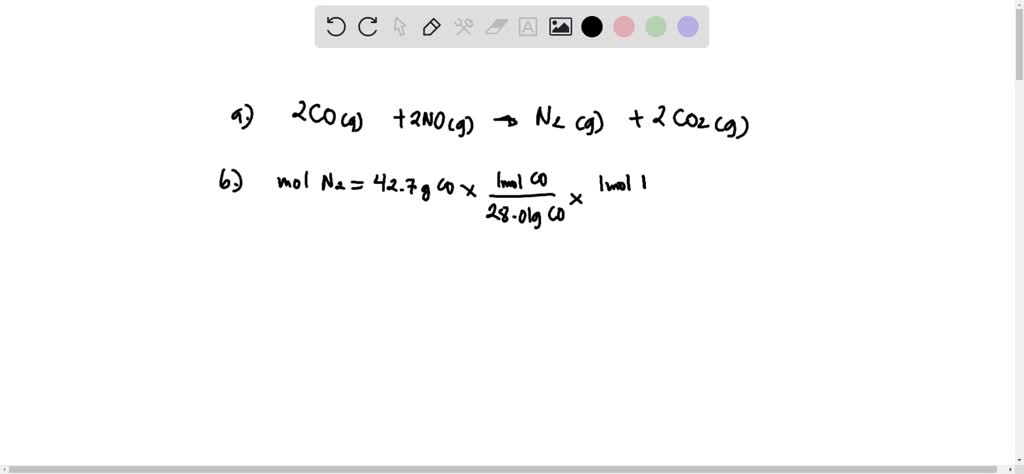 SOLVED: QUESTION 23 Balance the following reaction and determine how many moles of CO2(g) are ...