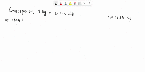 For the 3500 -lb car, determine (a) its mass in slugs, (b)...