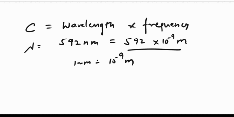 calculate the frequency in hertz of electromagnetic radiation that has ...