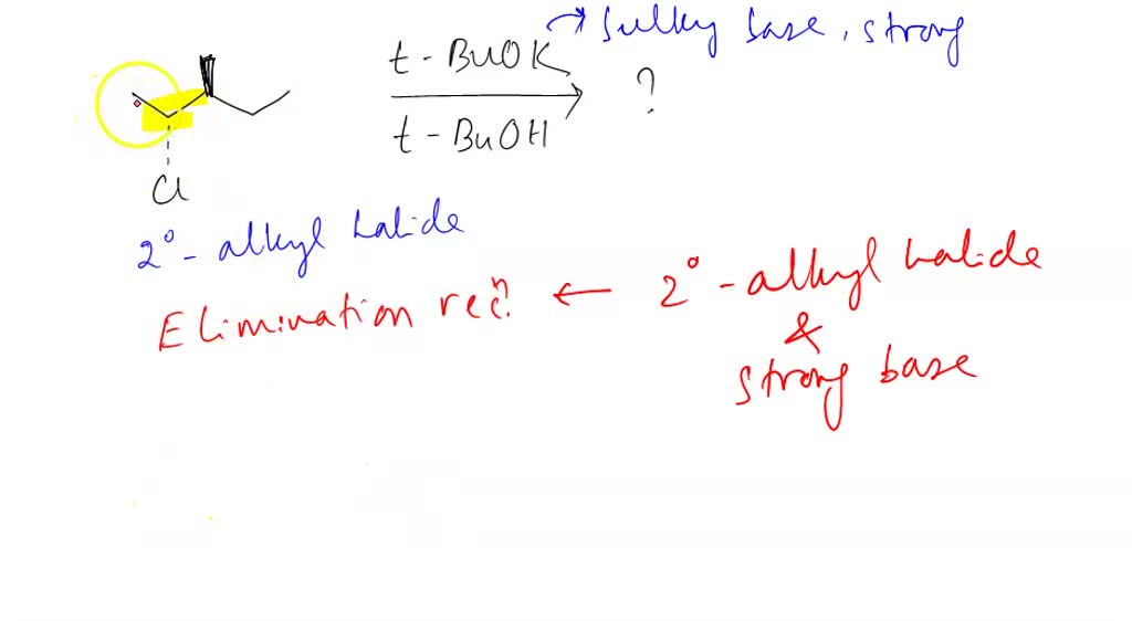 SOLVED: 'What is the major product for the following reaction? t-BuOH ... SOLVED: 'What is the major product for the following reaction? t-BuOH ...