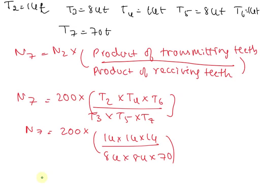 SOLVED: For the compound gear train shown below, assuming the input is 200 rpm clockwise, what ...