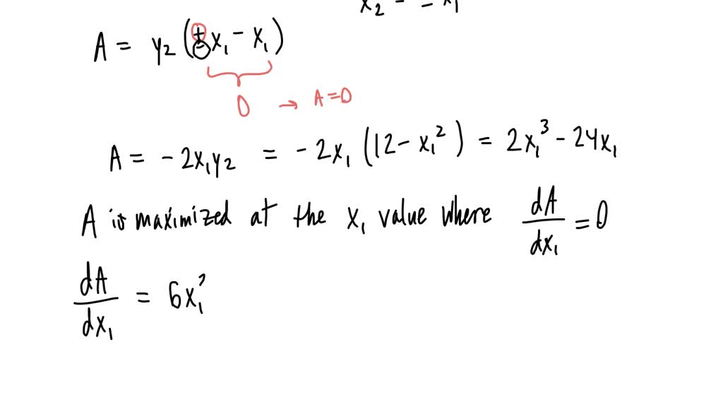 SOLVED: Find the dimensions of the rectangle of largest area whose base is on the x-axis and ...