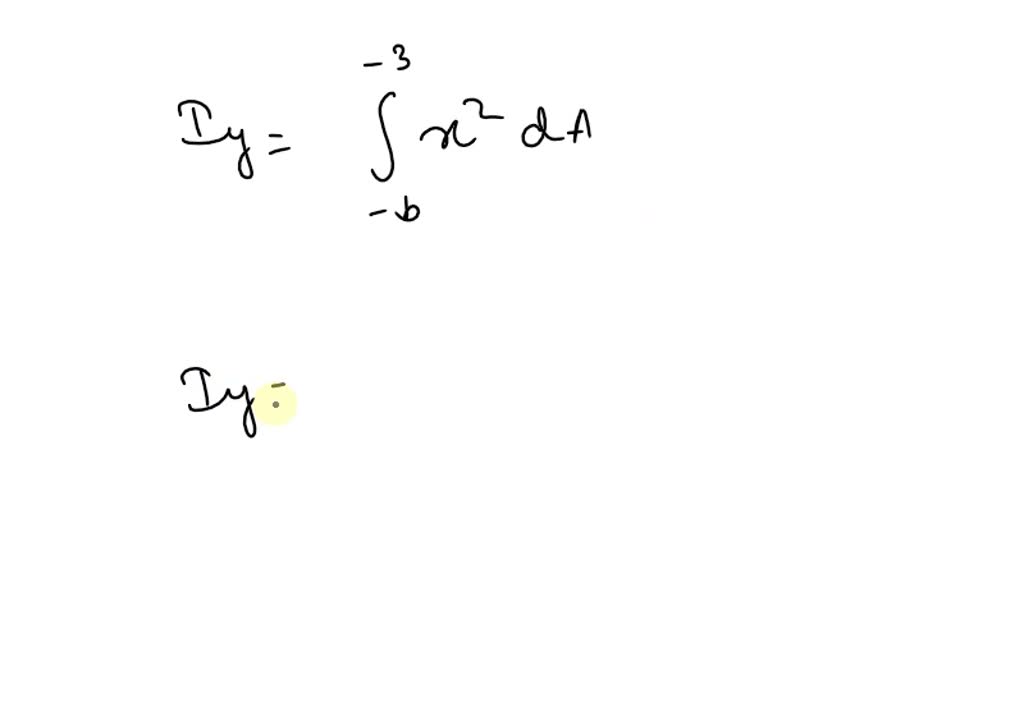SOLVED: The centroid of the parabolic segment of area formed by the ...