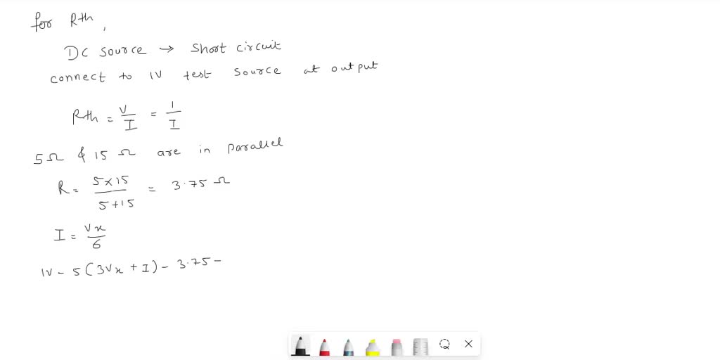 SOLVED: Determine the maximum power delivered to the variable resistor R shown in the circuit of ...