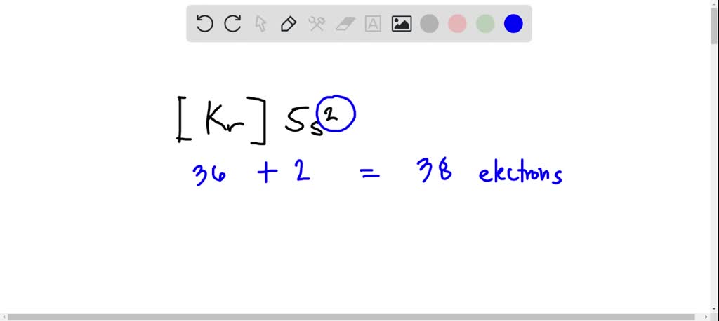 SOLVED: Which of these elements has an electron configuration of [Kr ...