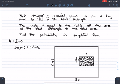 34. Model With Mathematics Brie designed a carnival game...