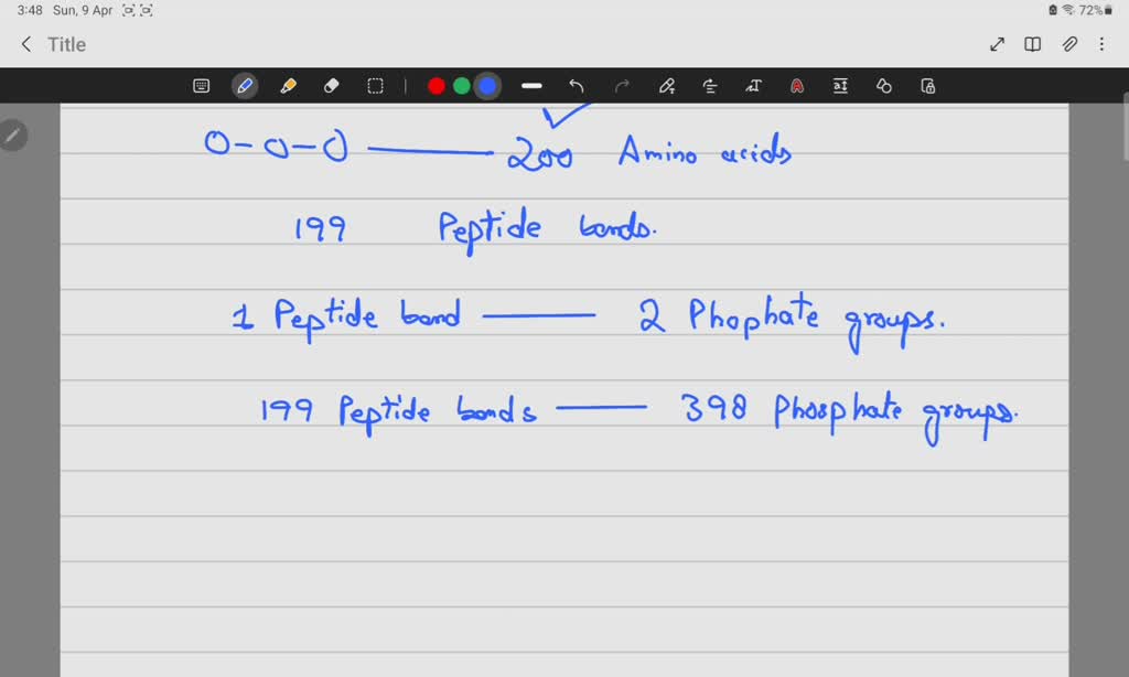 SOLVED: Calculate the minimum number of nucleotide triphosphate ...