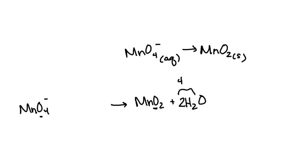 SOLVED: Complete and balance the following half-reaction in acidic ...