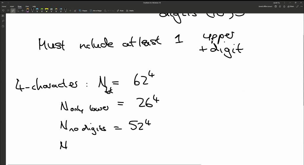 SOLVED: A password can contain uppercase and lowercase letters as well as digits; it must ...