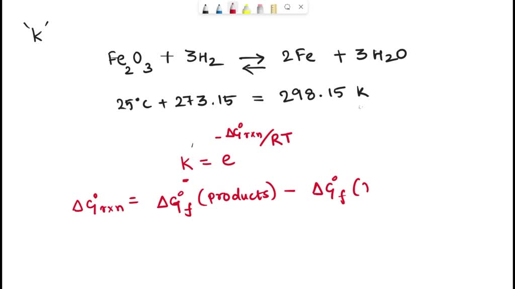 SOLVED: The following data were collected for system equilibrium ...