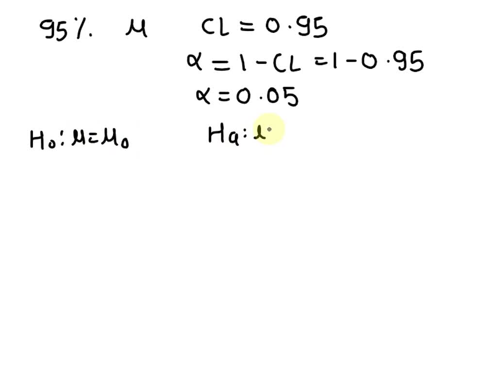 SOLVED: What is the relationship between confidence intervals and alpha ...