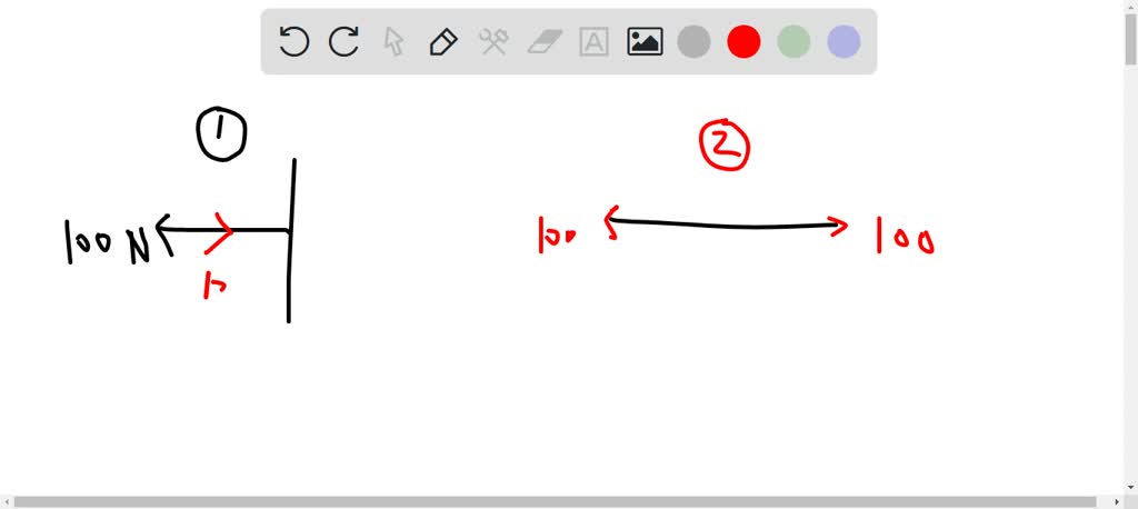 SOLVED: Question 1 (1 point) Consider the two situations depicted below ...
