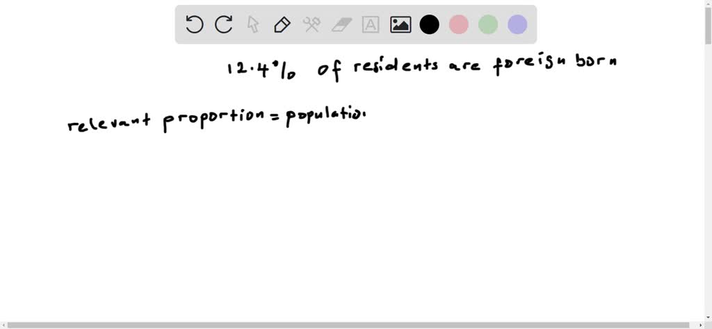 SOLVED: In the 2010 US Census, we see that 37,342,870 people, or 12.4% of all residents, are ...