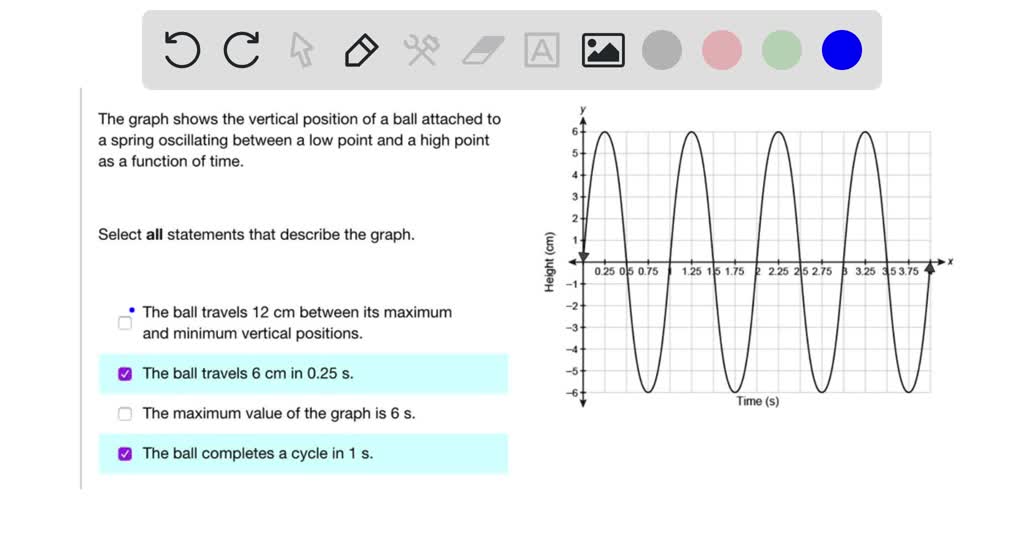 SOLVED: 'HELP CHECK MY ANSWERS, TY! The graph shows the vertical ...