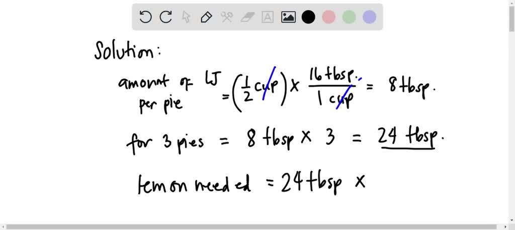 SOLVED: The store is selling lemons at 0.36 each. Each lemon yields ...