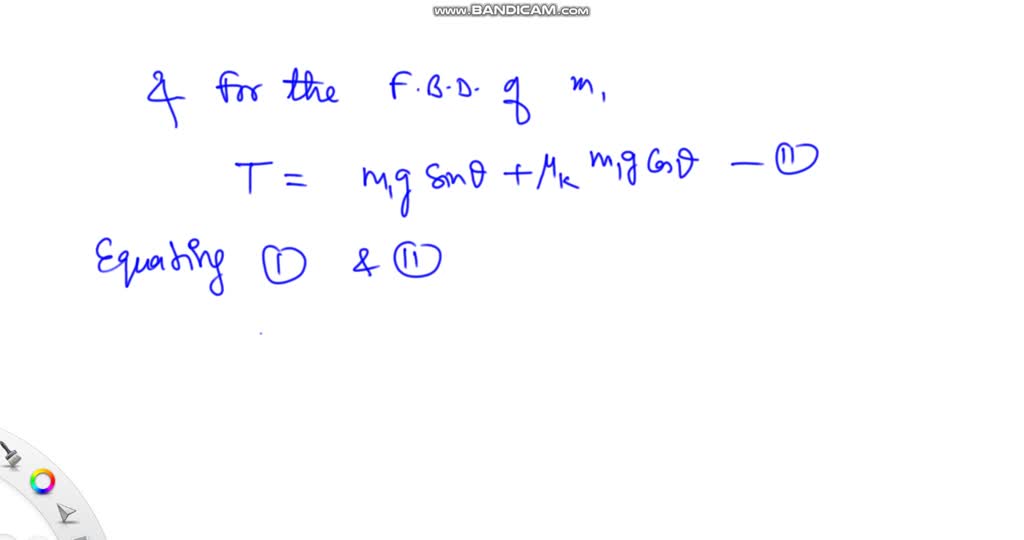 SOLVED: in the diagram at the right m2= 7.5kg and 65.0 degree. the ...