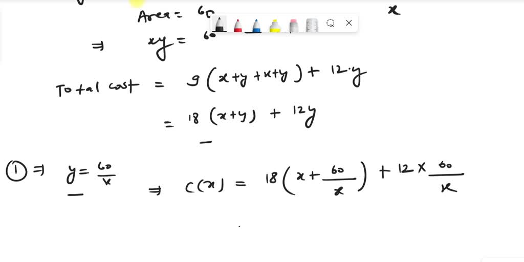 SOLVED: A rectangular corral with a total area of 60 square meters is ...