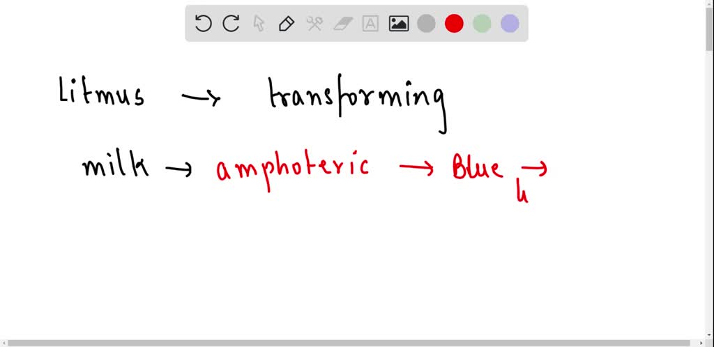SOLVED: 3. The Litmus milk test is used to identify reactions that ...