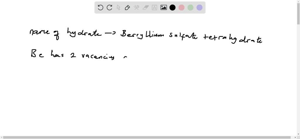 The compound cobalt (II) sulfate forms a hydrate with seven water ...