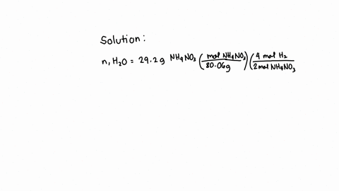 When heated to 350 c at 0950 atm ammonium nitrate decomposes...