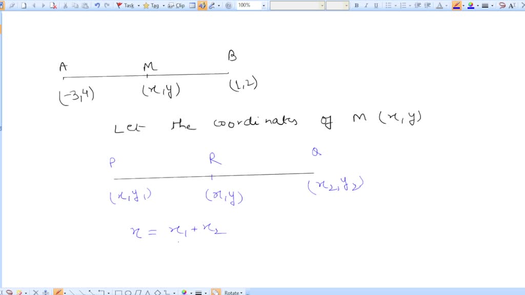 Video Solution What Are The Coordinates Of The Midpoint Of Segment Ab For Each Set Of 