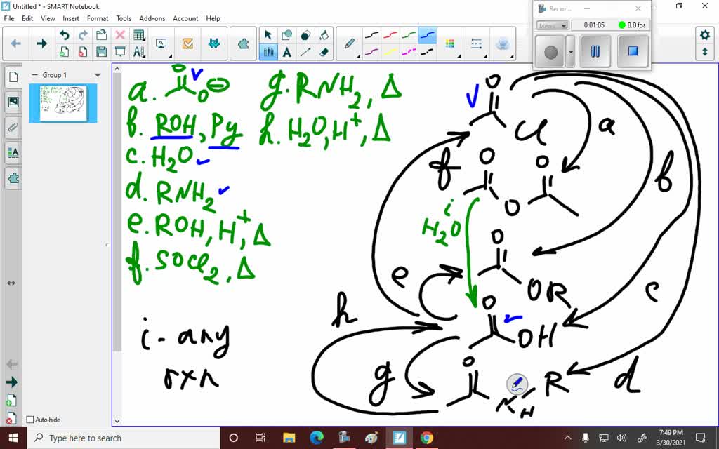 SOLVED: Texts: 1. Using curved arrows, reagents, and conditions ...