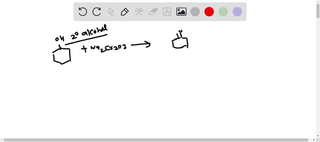 SOLVED: Write the mechanism of oxidation of cyclohexanol (to cyclohexanone) with sodium ...