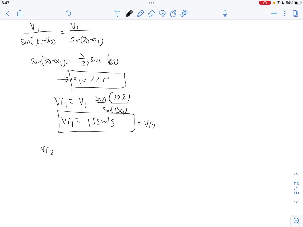 A jet of water moving at 20 m/s impinges on a symmetrical curved vane ...