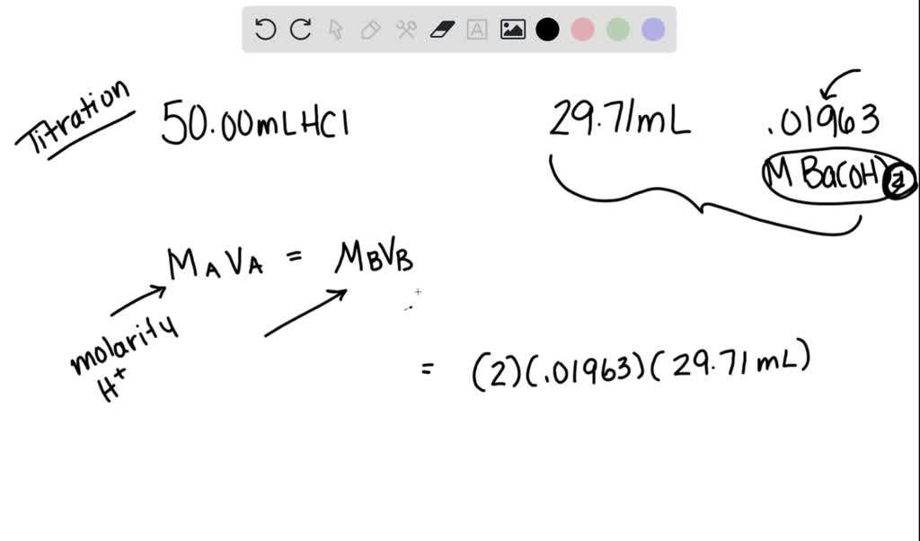 SOLVED A 60 ML Volume Of Hydrochloric Acid Solution Required 30 ML Of solved-a-60-ml-volume-of-hydrochloric-acid-solution-required-30-ml-of