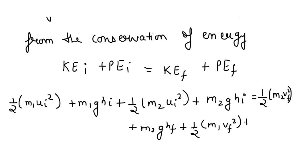 SOLVED: A system of two paint buckets connected by a lightweight rope ...