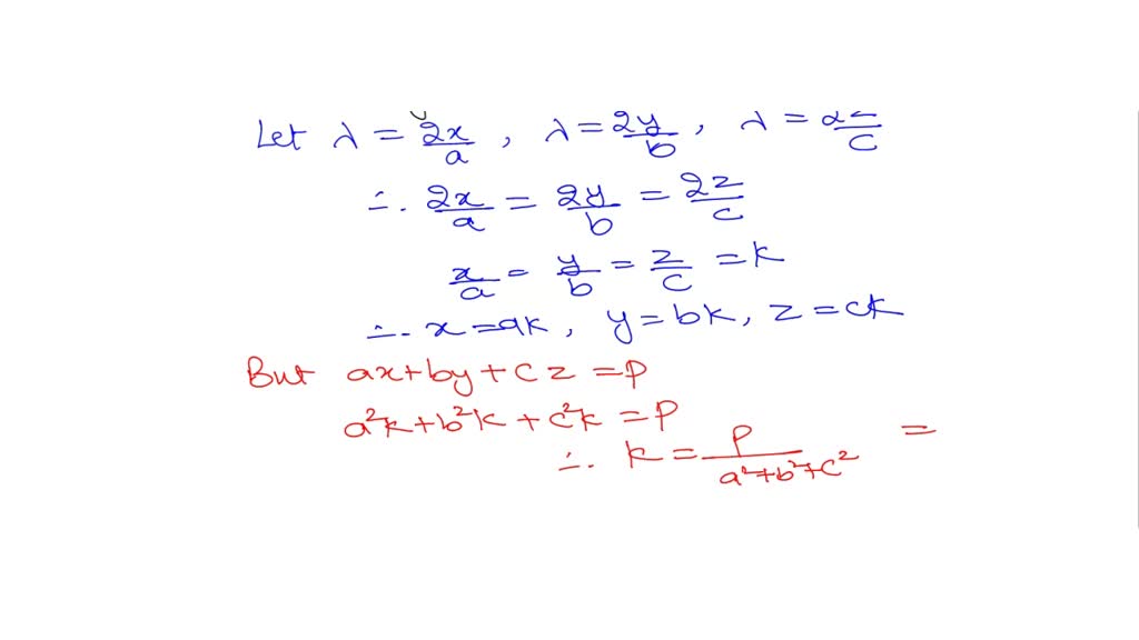 SOLVED: Find the maximum and minimum values of f(x, y, z)=x y z on the ...