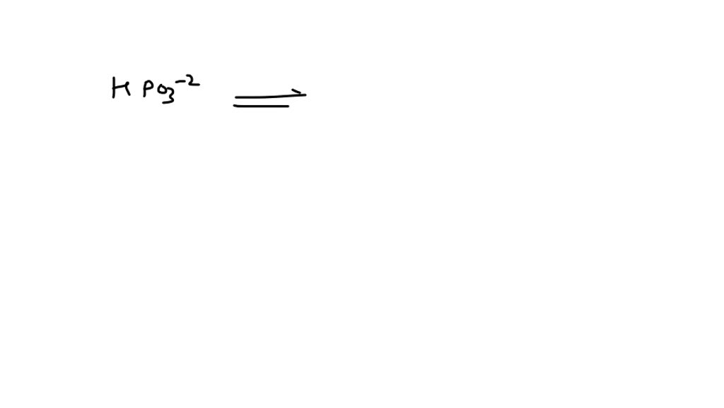 SOLVED: What is the pH of a solution of NaH2PO3? (The pKa values for H3PO3 are: pKa1 = 2.15 ...