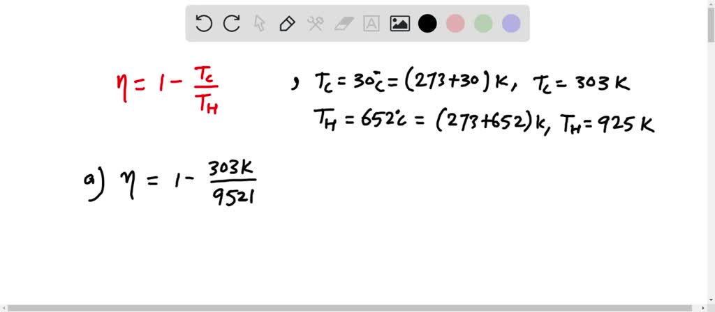 A Carnot heat engine, shown in Fig. 6â€“47, receives 500 kJ of heat per ...