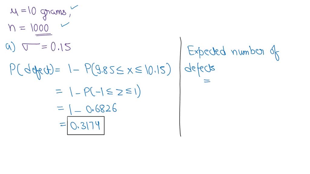 SOLVED: Motorola used the normal distribution to determine the ...