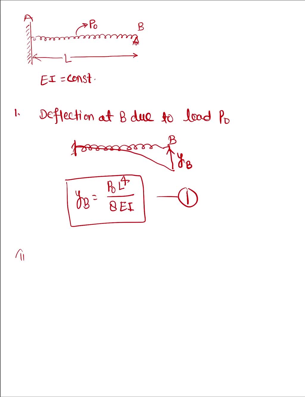 SOLVED: Problem 5 (15 points) A deformable beam of length L is ... SOLVED: Problem 5 (15 points) A deformable beam of length L is ...