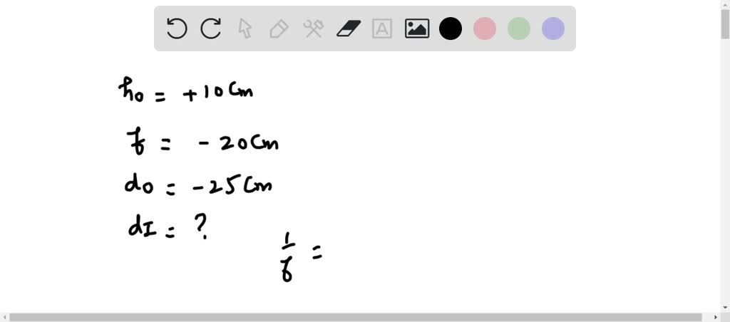 SOLVED: an object height 10 cm is located in front of a concave lens with distance of 25 cm. If ...