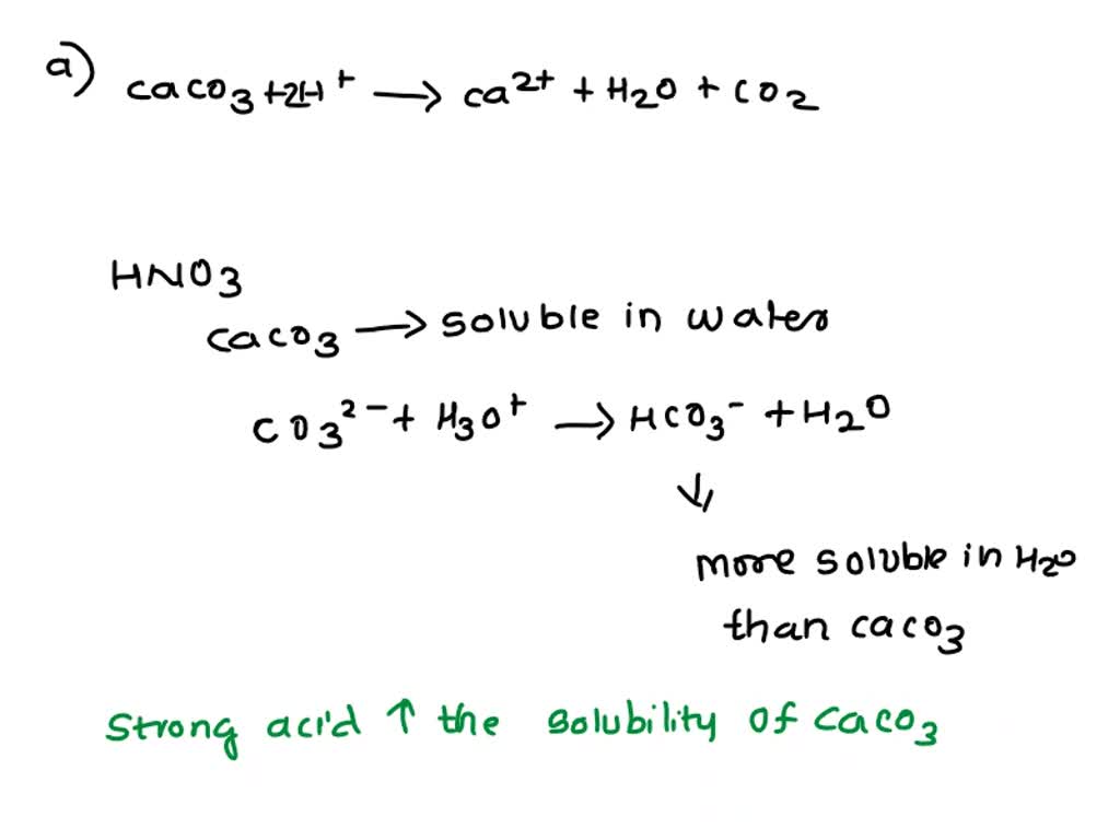 SOLVED: Consider the following reactions. Explain how the addition of strong acid influences the ...