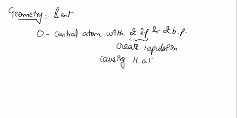 Bonding, Shape, and polarity of Water molecule. Covalent; Bent molecule ...