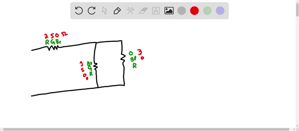 SOLVED: Ohm's Law and D.C. Circuits: In terms of the color- code, what ...
