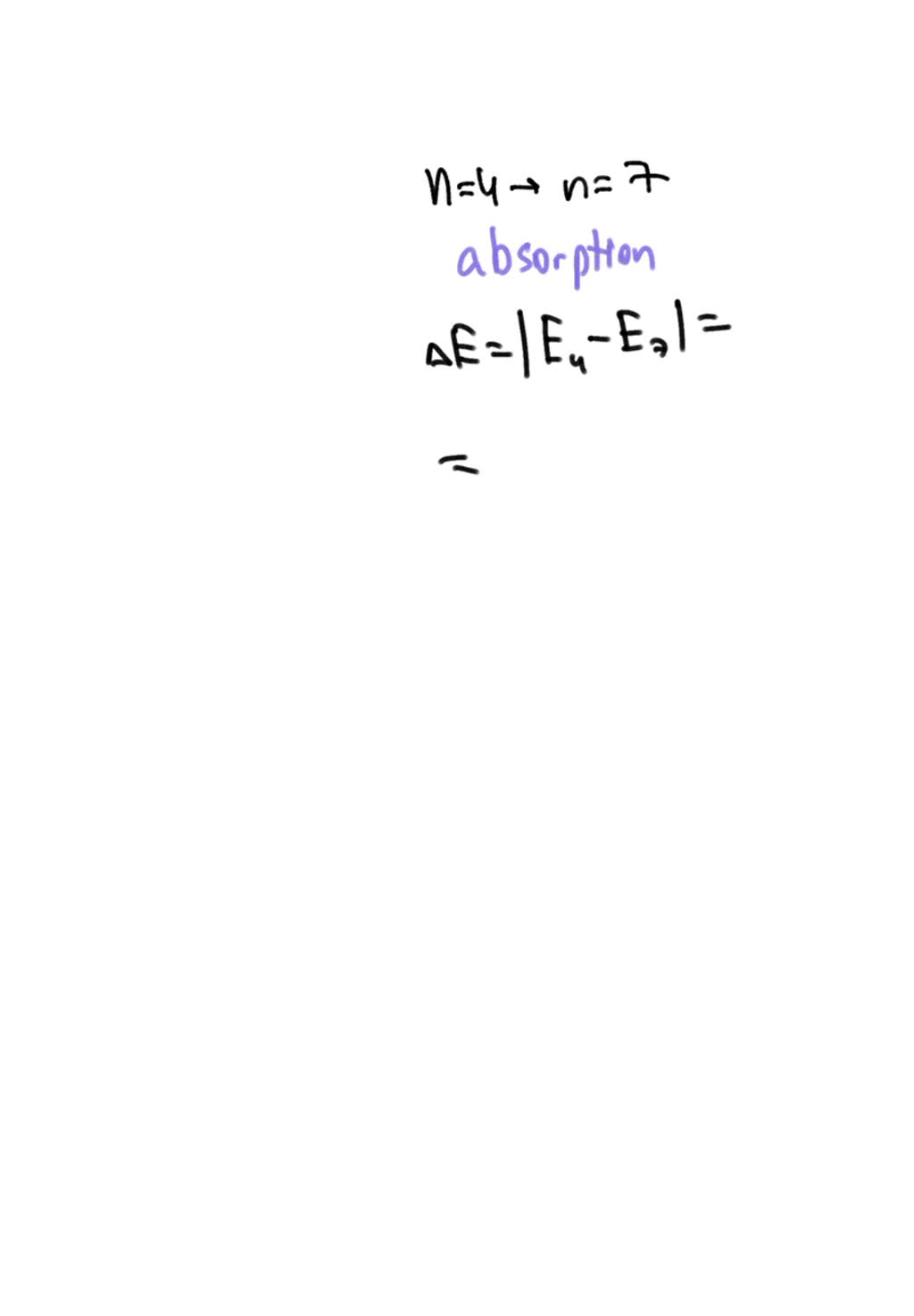 Solved Which One Of The Following Will Result In An Electron