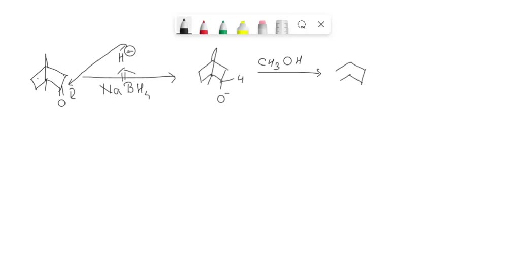 SOLVED: Draw the mechanism for the reduction of camphor with sodium ...