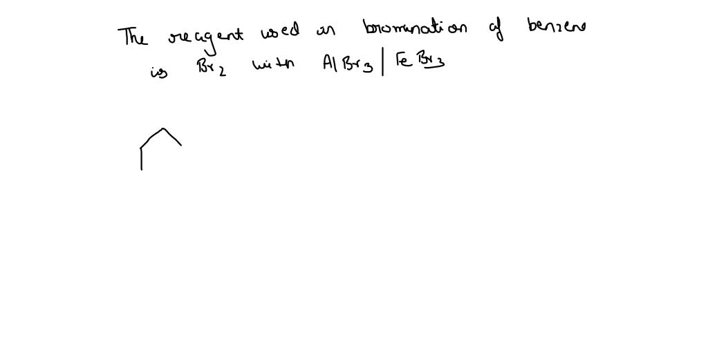 SOLVED: Which reagent is used for bromination of methyl phenyl ether ...
